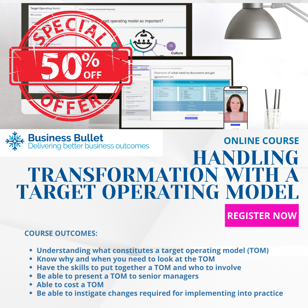 Announcing Handling Transformation with a Target Operating Model ...